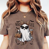 Custom Boo Jee Ghost Comfort Colors Halloween Shirt, Bougie Nurse ...