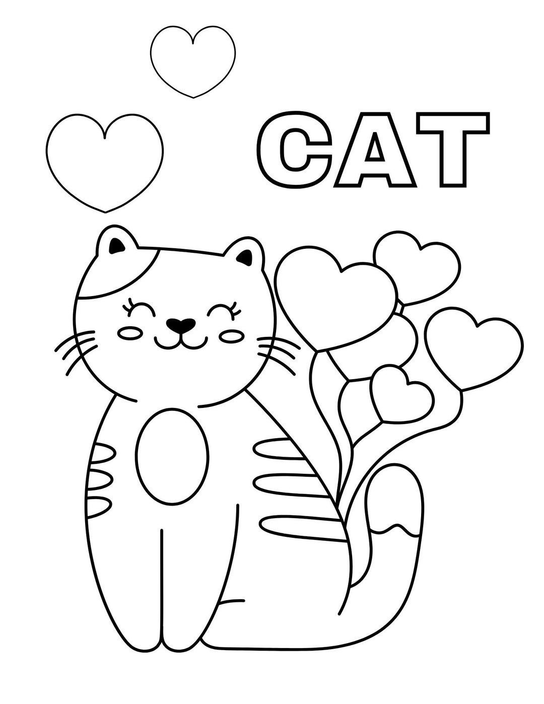 ANIMAL COLORING PAGES - Etsy