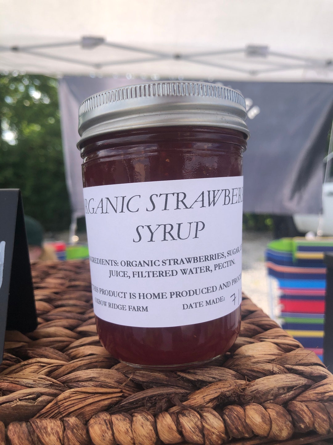 Organic Strawberry Syrup - Etsy