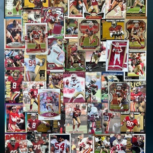 San Francisco 49ers Niners Football Cards Collage NFL - Etsy