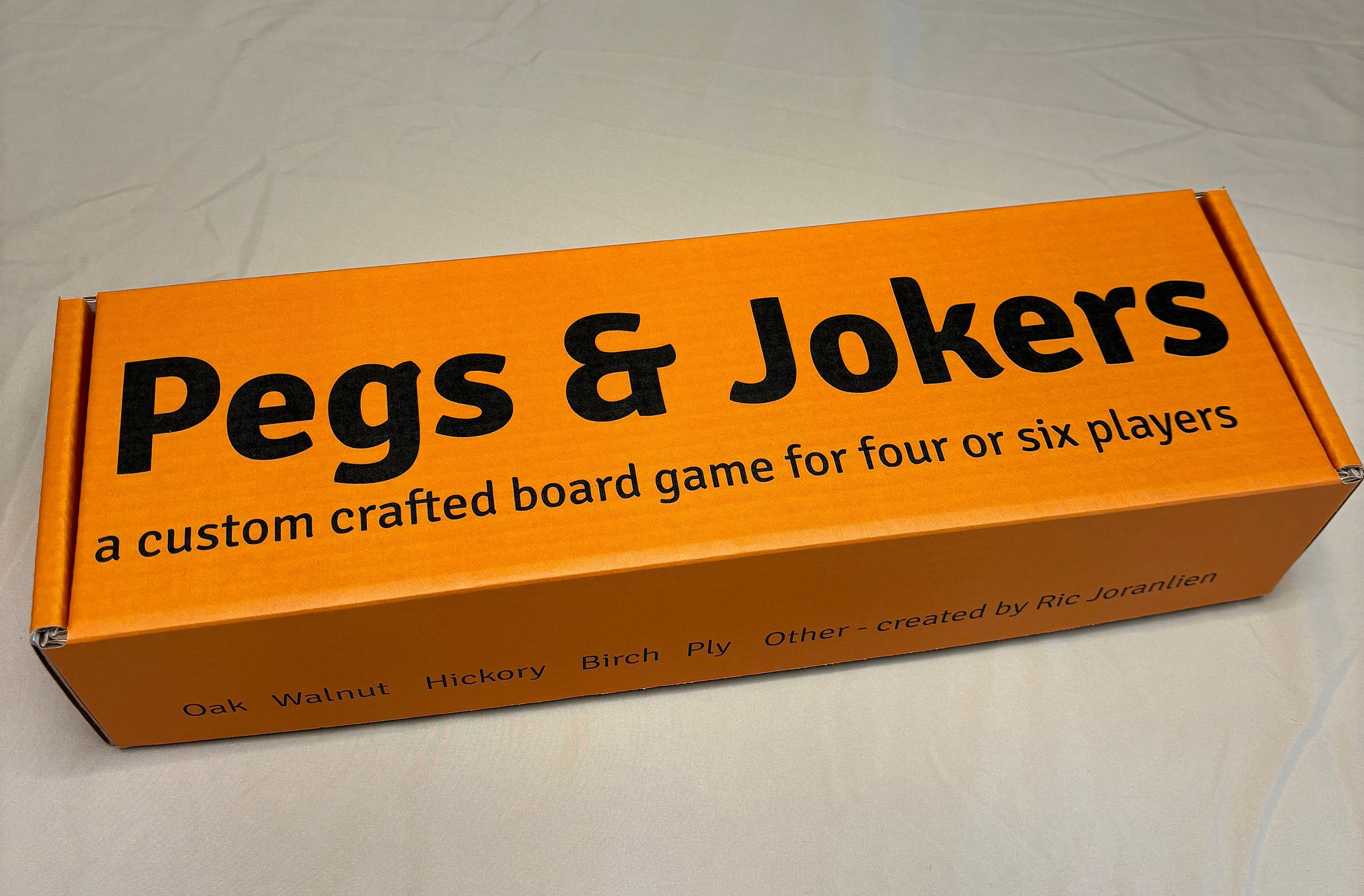 Pegs & Jokers Board Game - Etsy