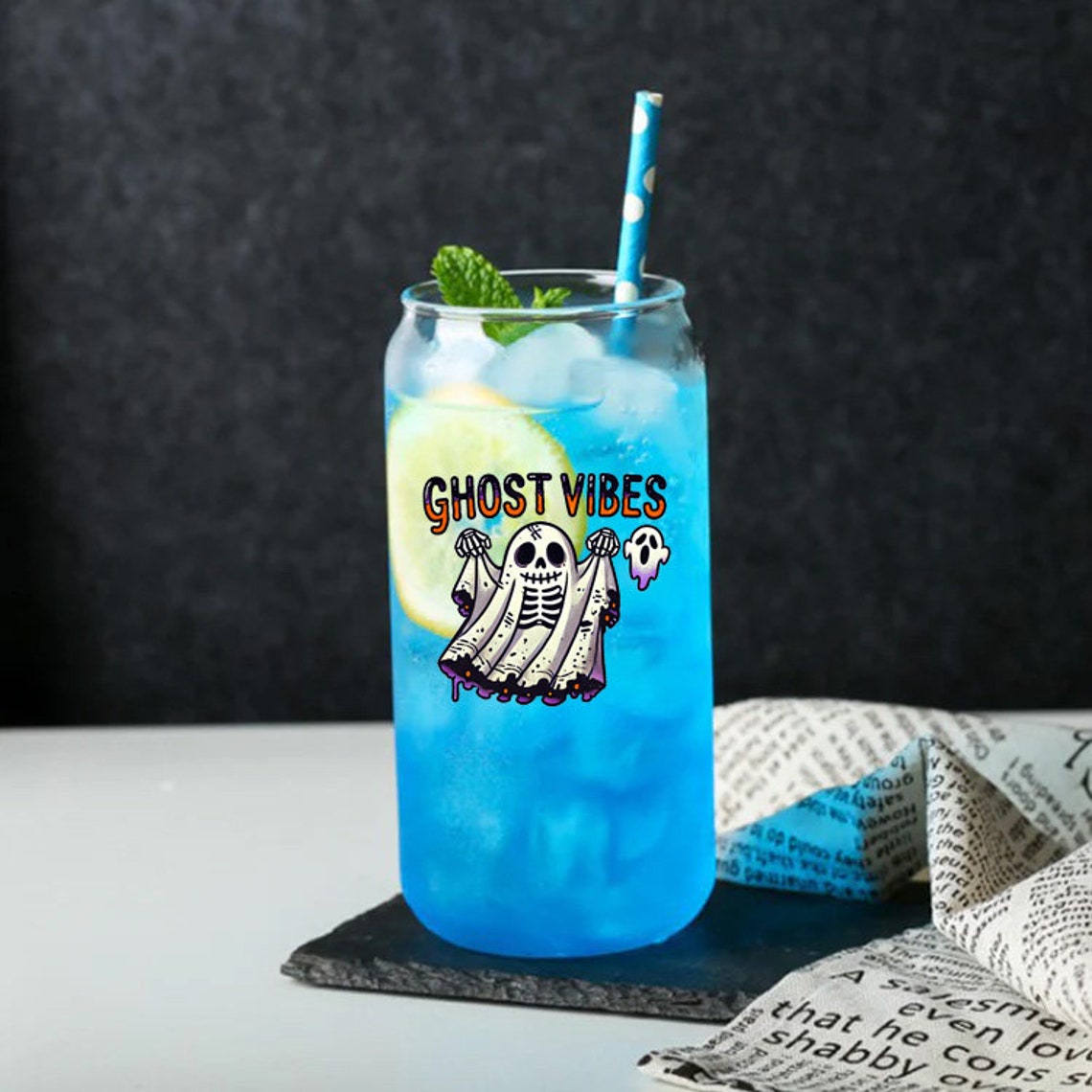 Ghost Vibes PNG, Cute Ghost Clipart, Spooky Halloween Sublimation ...