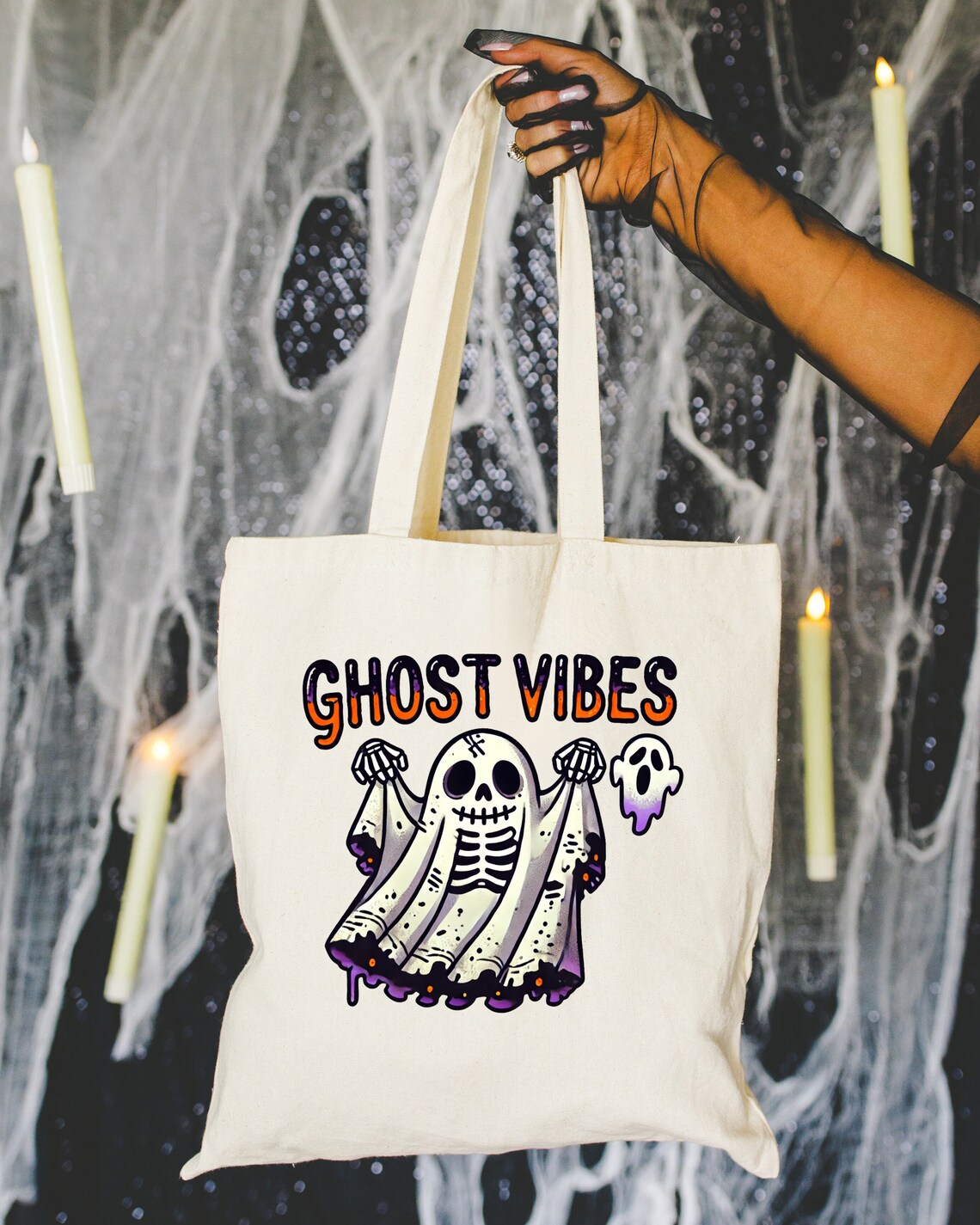 Ghost Vibes PNG, Cute Ghost Clipart, Spooky Halloween Sublimation ...