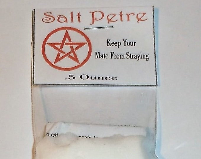 Saltpeter 1 Oz. - Etsy