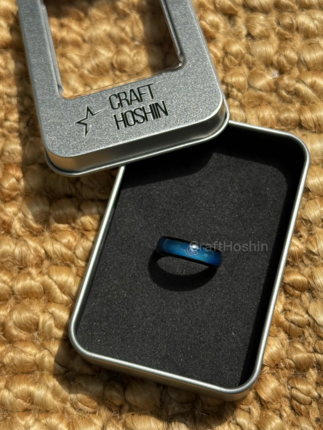 Color-changing Ninja Mood Ring | Naruto-inspired | Chakra Jewelry ...