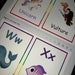 Alphabet Animal Flashcards - Etsy