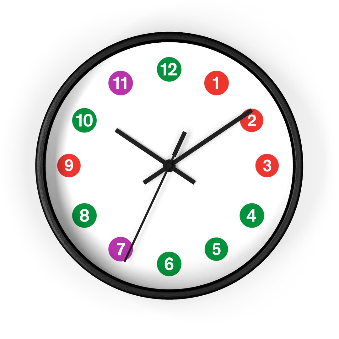 IRT NYC Subway Wall Clock - Etsy