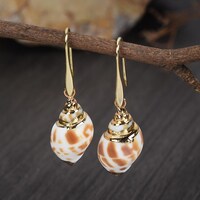 Shell Earrings - Etsy