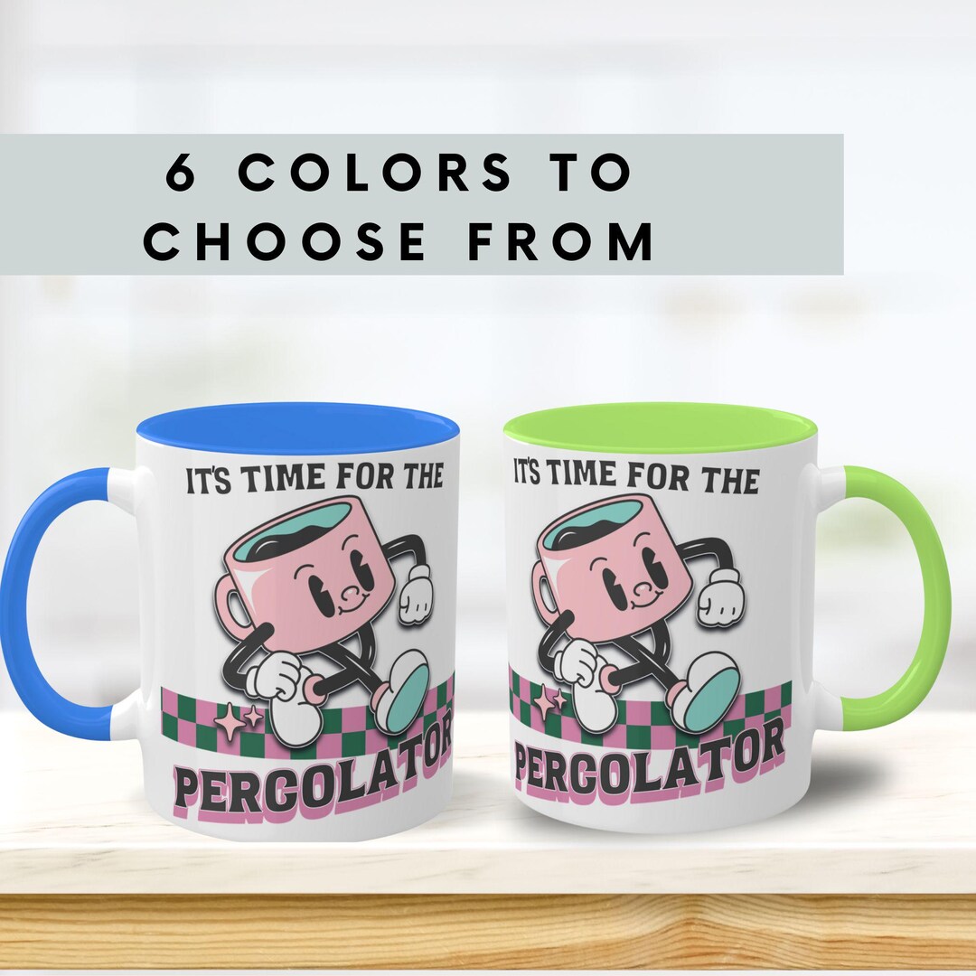 Percolator Coffee Mug: 90s Detroit Techno House Music Retro Cup - Etsy