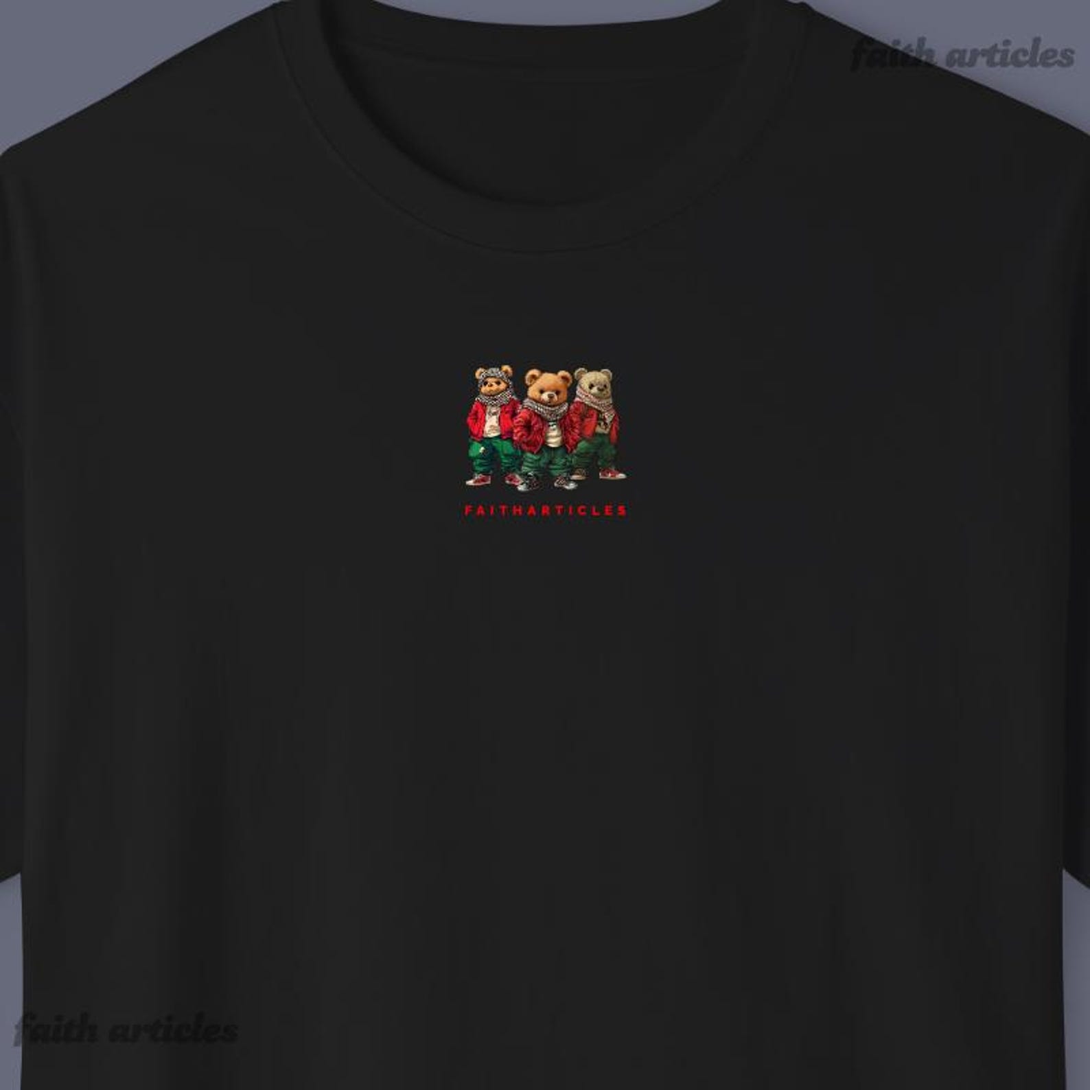 Us Thugs Support Palestine Bears Oversized T-shirt, Bear Shirt ...