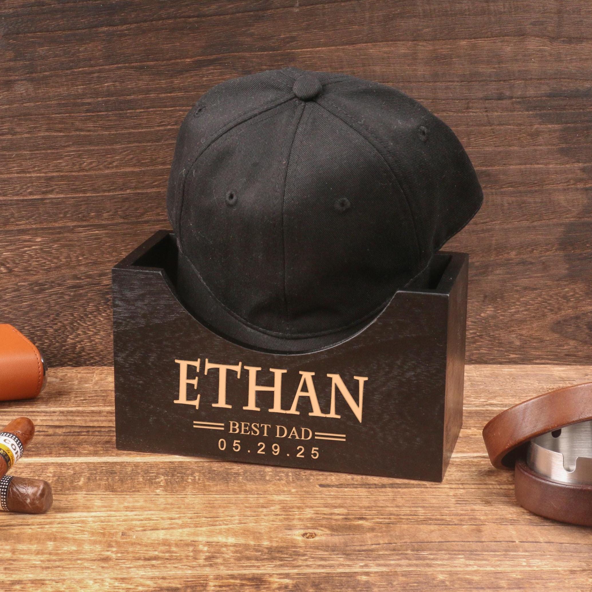 Wooden Hat Holder,wood Hat Box, Baseball Hat Holder,cap Organizer, Cap ...