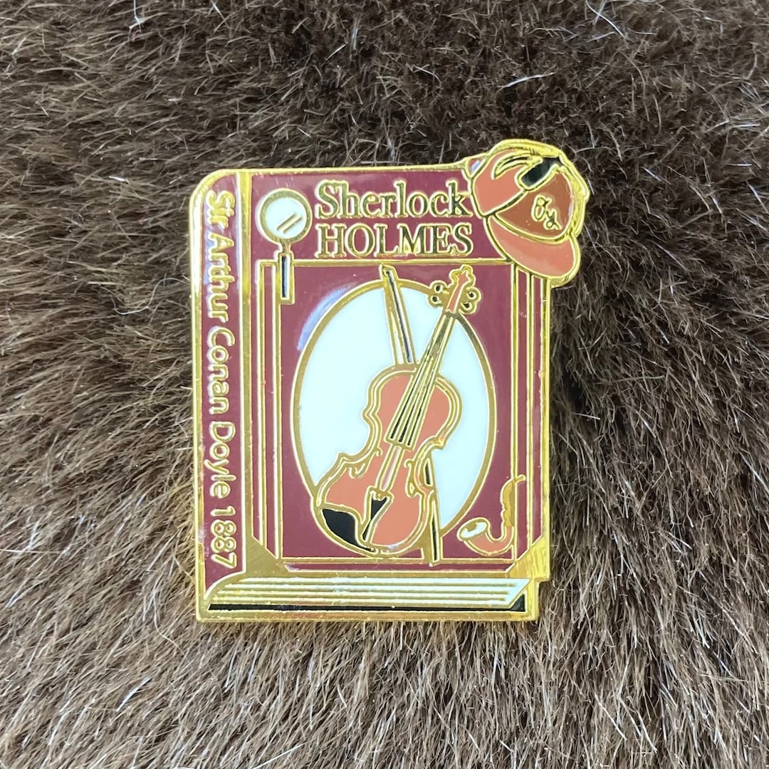 The Sherlock Holmes Pin - Etsy
