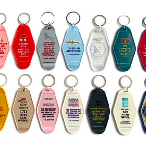 Wes Anderson Movie Inspired Retro Motel Key Fob - Etsy