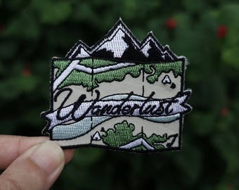 Wanderlust Patch | Etsy