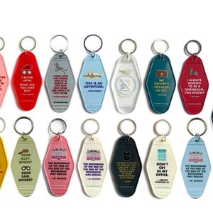 Wes Anderson Movie Inspired Retro Motel Key Fob - Etsy