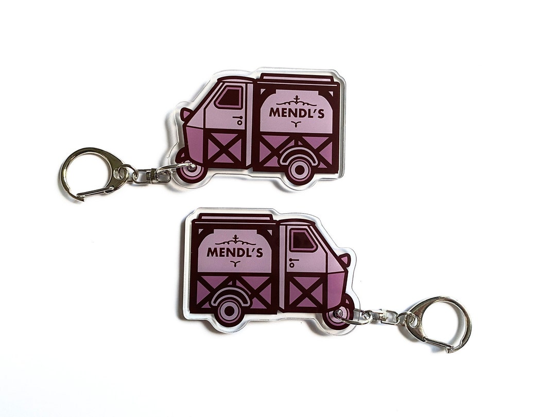Wes Anderson Films Inspired Acrylic Key Chain - Etsy