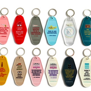 Wes Anderson Movie Inspired Retro Motel Key Fob - Etsy