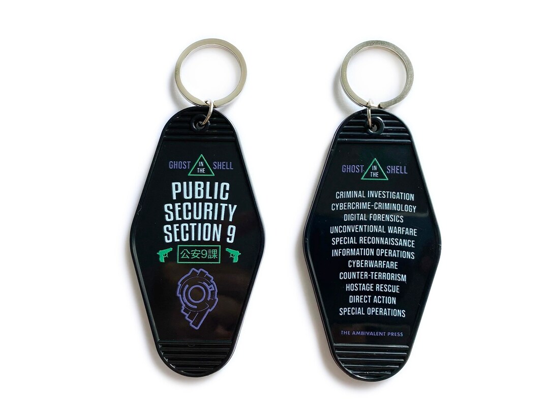 Ghost in the Shell Anime Film Inspired Key Fob - Etsy