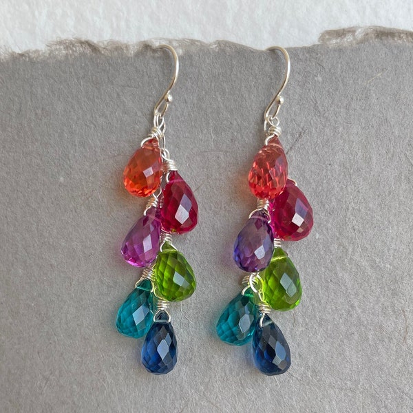 Multicolor Earrings Etsy
