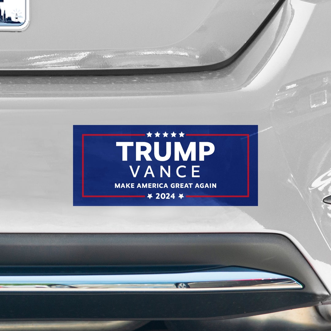 Trump / Vance Bumper Stickers pack of 4 - Etsy