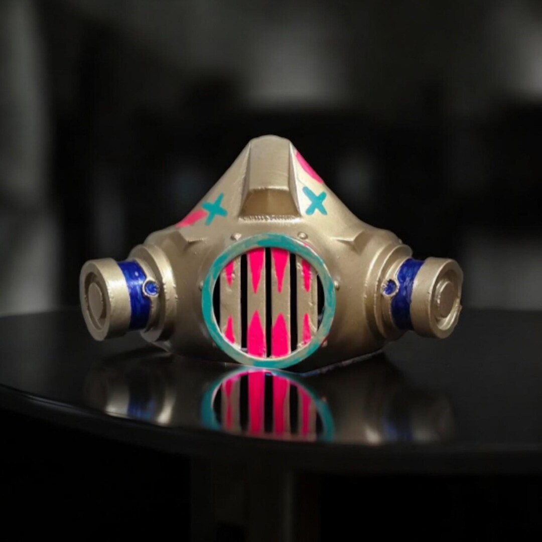 Jinx Arcane Mask – Handcrafted Cosplay Accessory - Etsy
