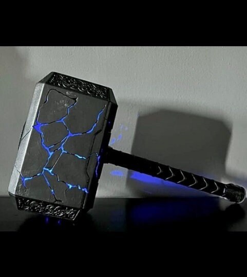 Illuminated Thor Mjolnir-thor Mjolnir-thor Mjolnir Love and Thunder ...