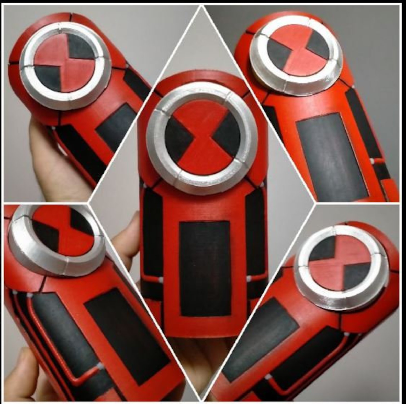 Ben10 Albedo Omntrix Set-red Ben 10 Albedo Omnitrix Watch-ben 10 ...