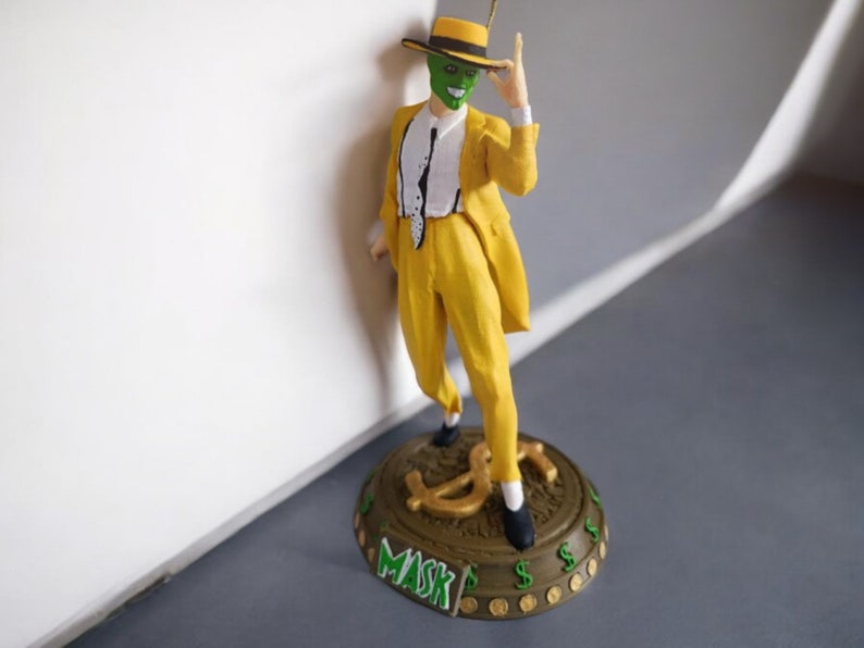 The Mask 15 Cm Figure-jim Carrey the Mask - Etsy