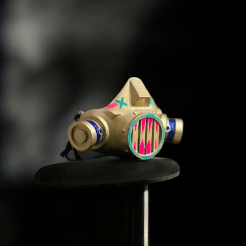 Inx Arcane Mask, League of Legends Cosplay, 3D Printed Lol Prop ...