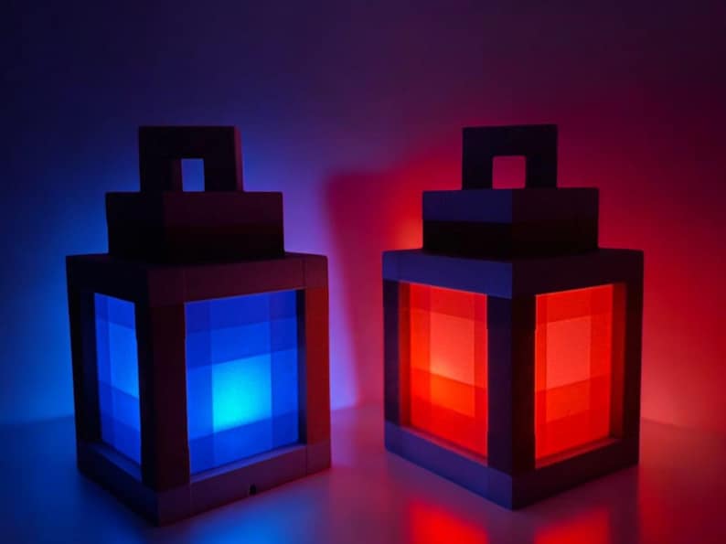Minecraft Lantern Night Light - Minecraft Lantern Lamp - Minecraft ...