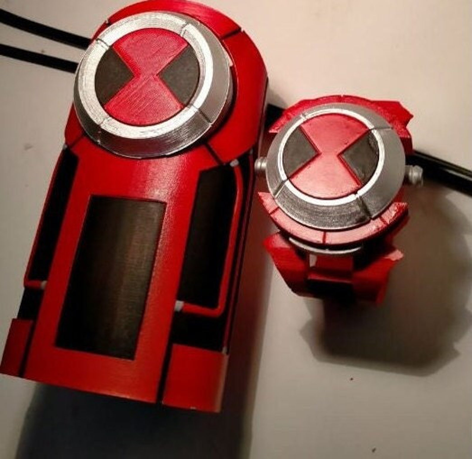Ben10 Albedo Omntrix Set-red Ben 10 Albedo Omnitrix Watch-ben 10 ...