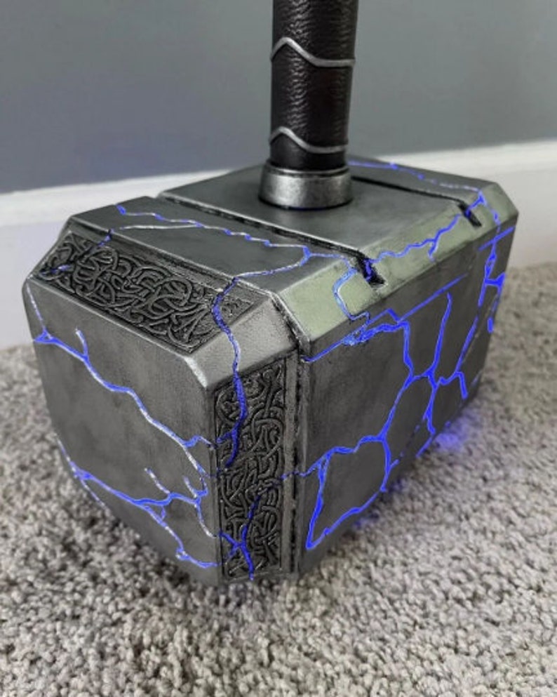 Illuminated Thor Mjolnir-thor Mjolnir-thor Mjolnir Love and Thunder ...