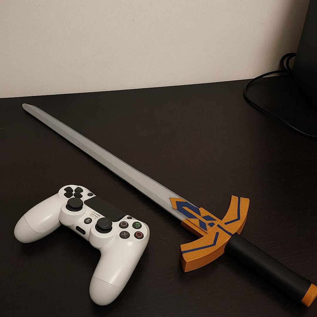 Fate/stay Night Excalibur Sword – 3D Printed Saber Cosplay Prop, Hand ...