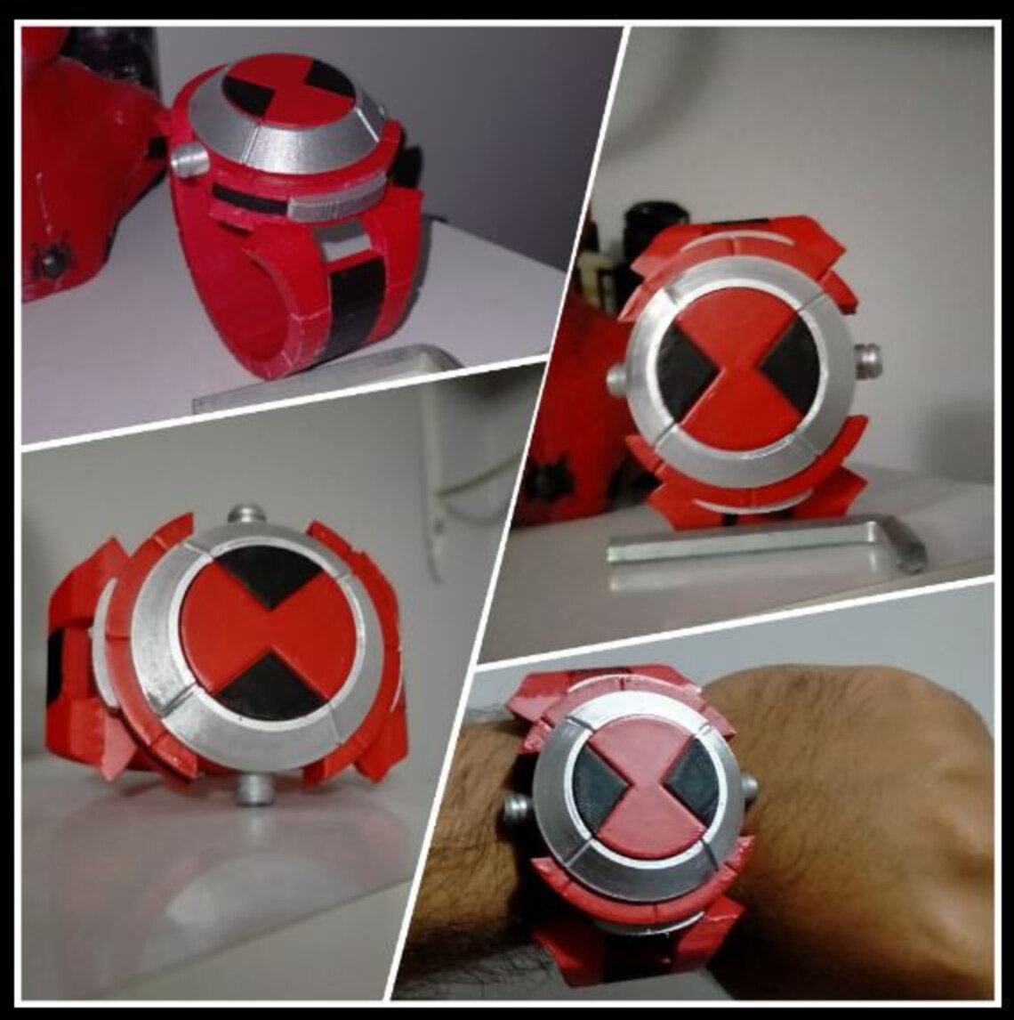 Ben10 Albedo Omntrix Set-red Ben 10 Albedo Omnitrix Watch-ben 10 ...
