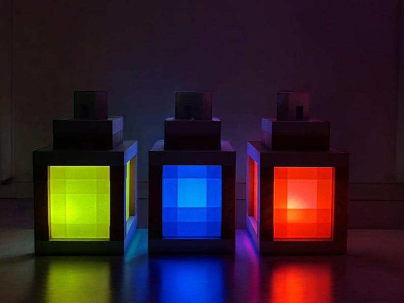 Minecraft Lantern Night Light - Minecraft Lantern Lamp - Minecraft ...