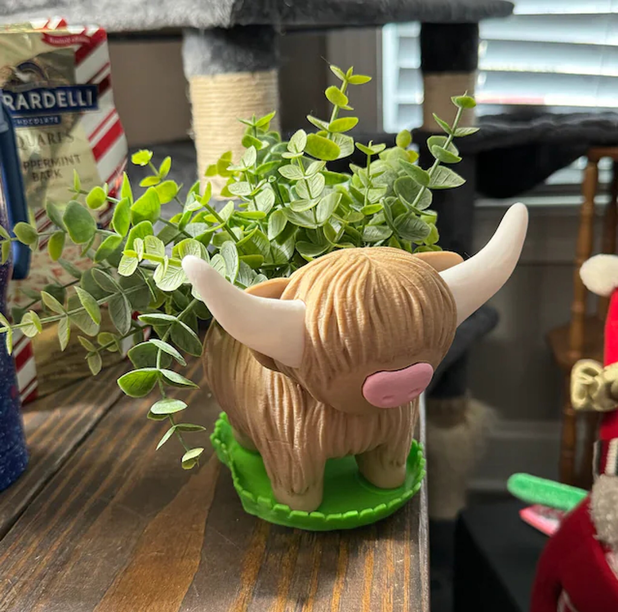 Highland Cow Planter,cow Planter,highland Cow,highland Cow Pot,cow New ...