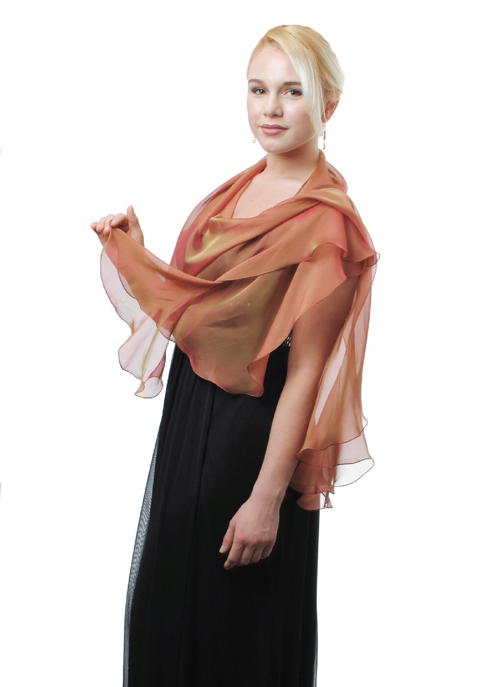 Amber - Cranberry Silk Scarf Wrap - Etsy