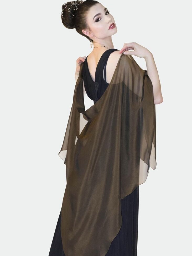 Silk Chiffon Shawl. 34 Colors Available - Etsy