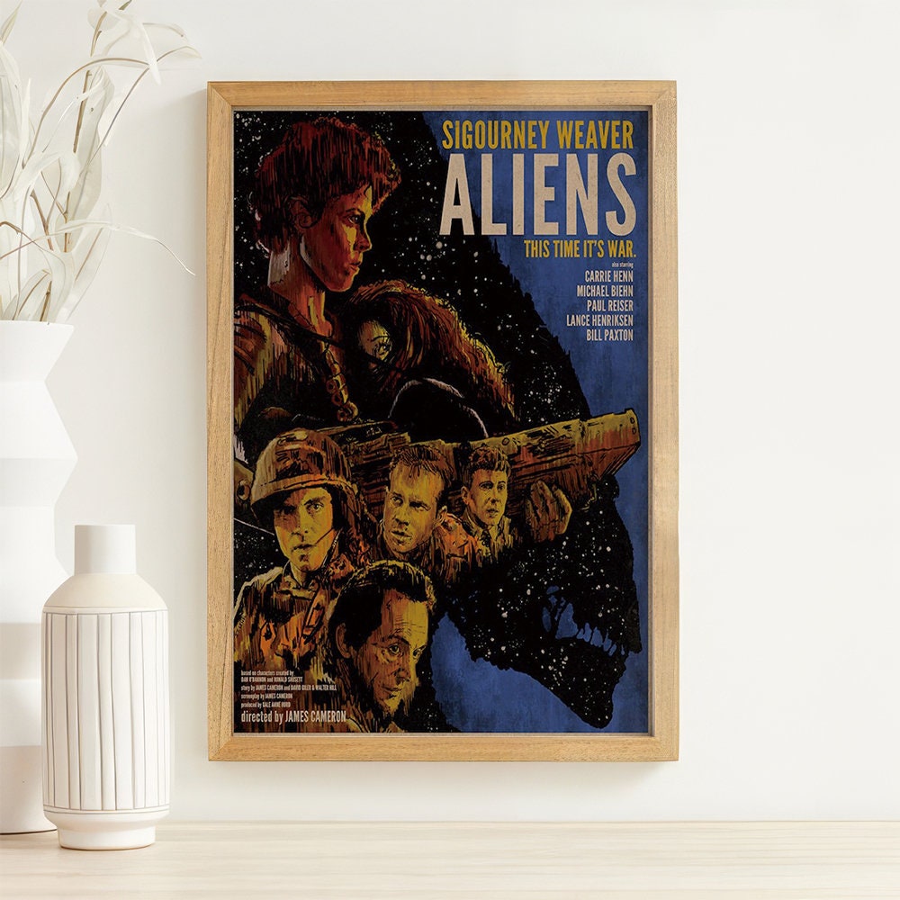Aliens, Movie and TV Posters, Wall Decor,home Decoration Painting, No ...