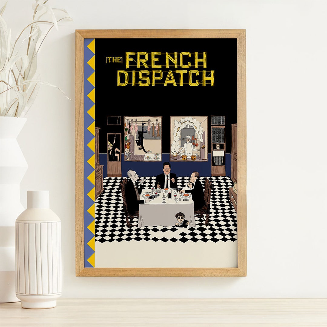 The French Dispatch, Movie Poster, Wall Decor,home Decoration Painting ...