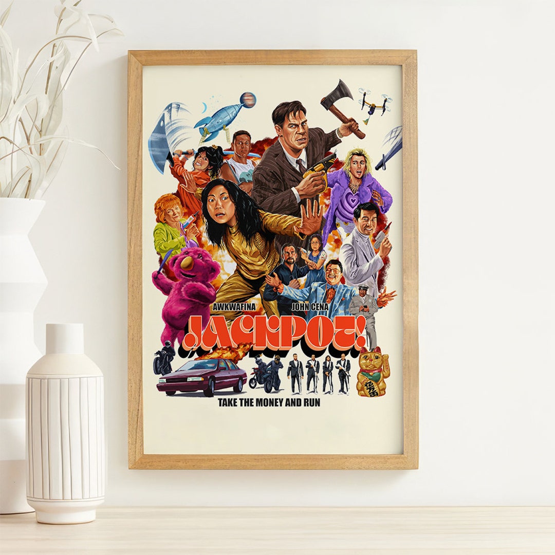Jackpot Movie and TV Posters, Wall Decor,home Decoration Painting, No ...