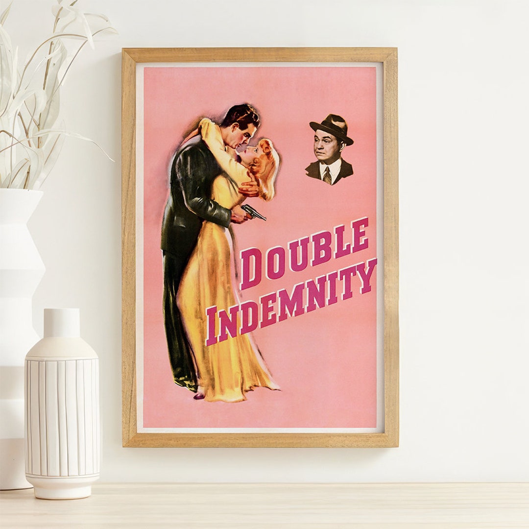 Double Indemnity, Movie and TV Posters, Wall Decor,home Decoration ...