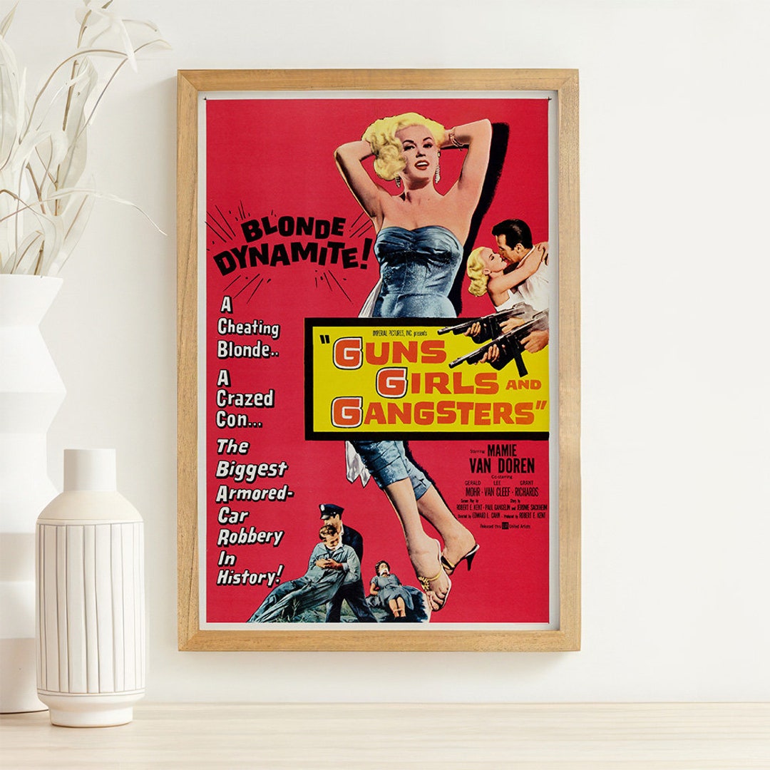 Guns, Girls, and Gangsters, Movie and TV Posters, Wall Decor,home ...