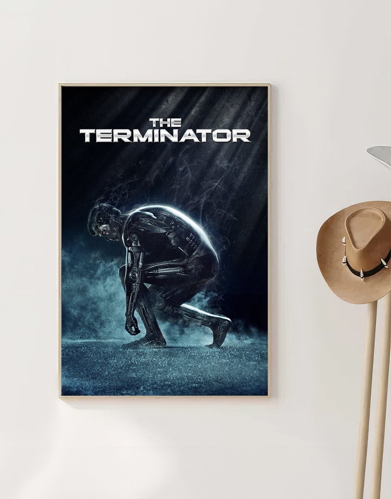 The Terminator, Movie Poster, Wall Decor,home Decoration Painting, No ...