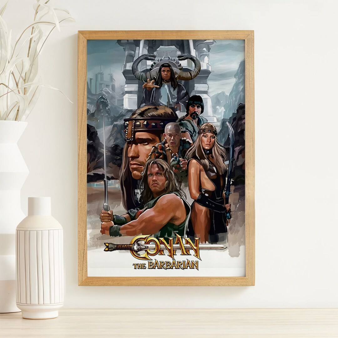 Conan the Barbarian, Movie and TV Poster, Wall Decor,home Decoration ...