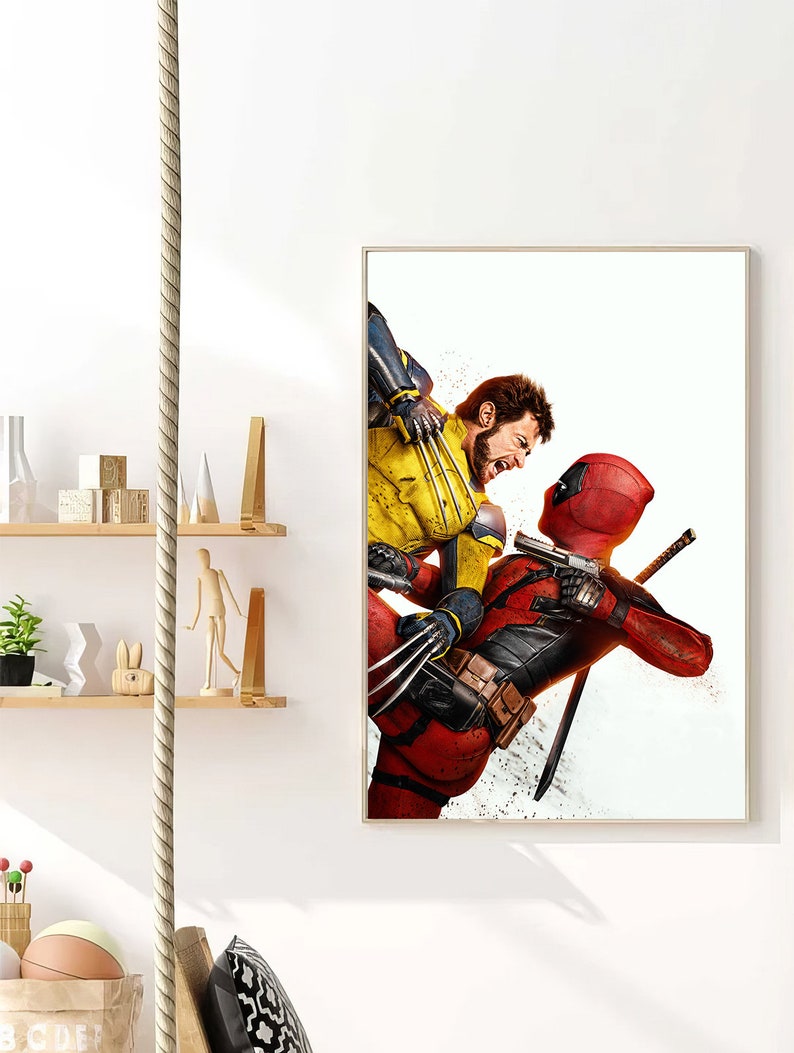 Deadpool & Wolverine, Movie and TV Posters, Wall Decor,home Decoration ...