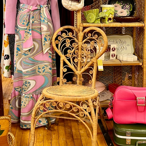 Wicker Vanity - Etsy