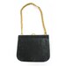 1960s Rare Sacha Handbag Black Genuine Karung Evening Bag With Gold ...