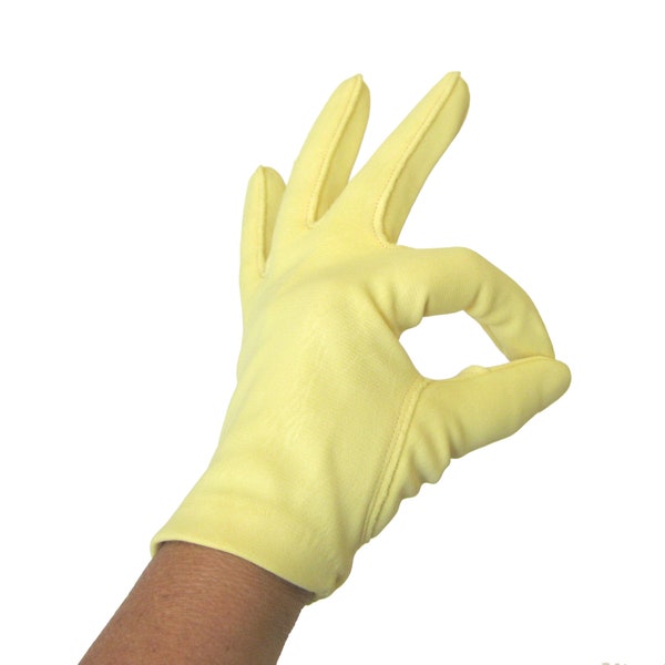 Yellow Gloves - Etsy