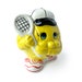 Vintage Tennis Ball Bank, Sports Figurine, Kischy Yellow Piggy Bank ...